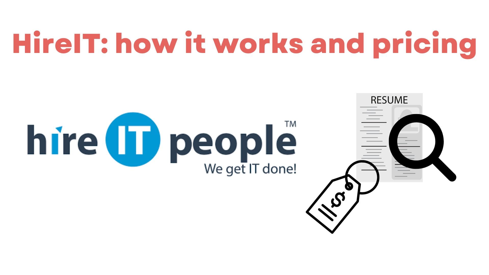 Resume database HireIT: How to use and what is the pricing model?