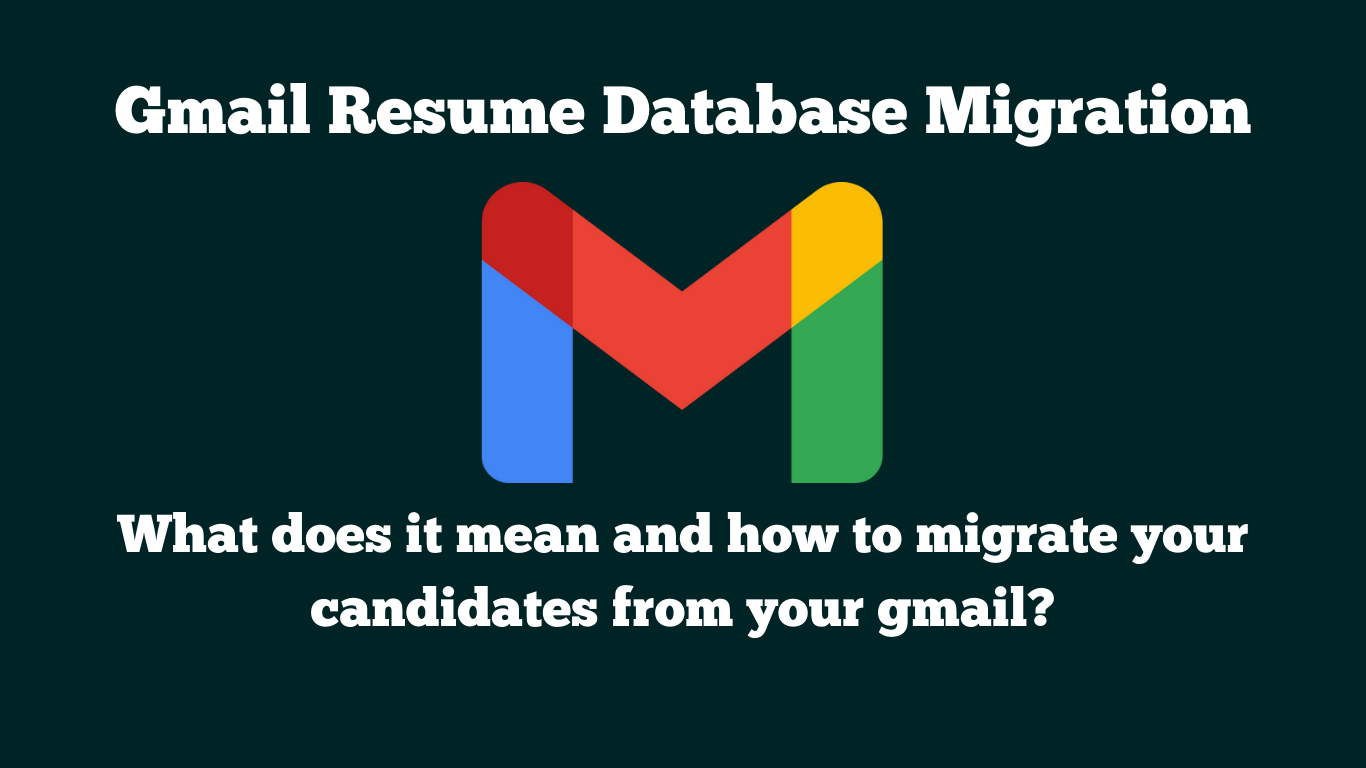 Gmail Resume Database Migration: What It Means and How to Migrate Your ...